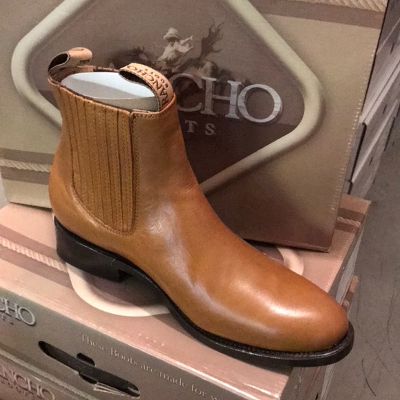 Rancho Boots | Shoes | Rancho Boots Men Botin Charro Miel Boot | Poshmark
